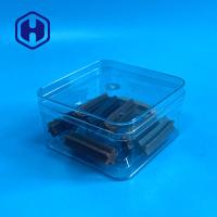 China 109mm x 109mm 350ml PET Plastic Display Box for Desserts and Snacks - Food Grade BPA-Free Packaging for sale