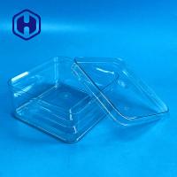 China 109mm x 109mm 350ml PET Plastic Display Box for Desserts and Snacks - Food Grade BPA-Free Packaging for sale