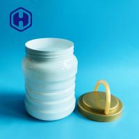 China 2450ml Food Grade PET Plastic Jar Leak Proof Airtight for Oatmeal Nuts for sale