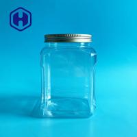 China 955ml 32.5oz Leak Proof Transparent PET Jar for Wing Nuts Hexagon Bolts Rivets for sale