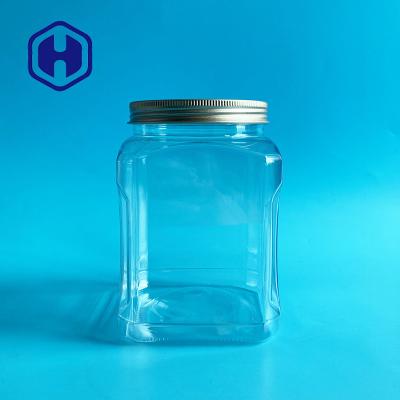 China 955ml 32.5oz Leak Proof Transparent PET Jar for Wing Nuts Hexagon Bolts Rivets for sale