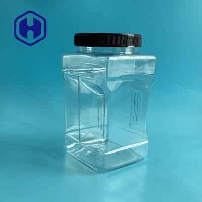 China 110mm Wide Mouth 2805ml Pinch Grip Plastic Jar Set for Kitchen Storage for sale