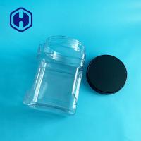 China Food Grade PET 110mm 1805ml 61oz Gripped Wide Mouth Jar for Household Storage for sale