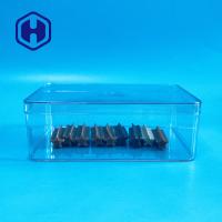 China BPA Free 40oz PET Clear Plastic Rectangular Box No Handle Food Grade Storage for sale