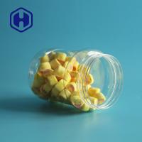 China Transparent 30oz 900ml Leak Proof Plastic Jars For Sweets Cracker Dry Cookie for sale