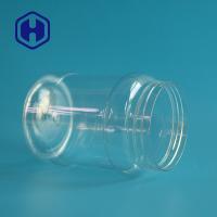 China Transparent 30oz 900ml Leak Proof Plastic Jars For Sweets Cracker Dry Cookie for sale