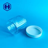 China 180ml 6oz Clear PET Plastic Cosmetic Jars for Skincare Creams and Facial Masks - 68mm Diameter for sale