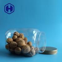 China 3500ml 119oz Disposable Leak Proof Plastic Jar For Lollipop Nuts Cashews Walnuts for sale