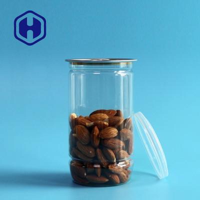 China 209# 350ml Empty Plastic PET Can for Snacks Melon Seeds Kernels Nuts with Easy Open Ends for sale