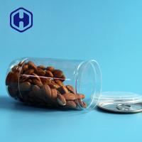 China 209# 350ml Empty Plastic PET Can for Snacks Melon Seeds Kernels Nuts with Easy Open Ends for sale
