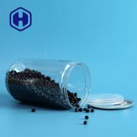 China Clear Plastic PET Cans 307# 900ml 30.7oz with EOE Lid for Snack Packaging for sale