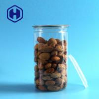 China Organic Pistachios 710ml Fishskin Clear Plastic Cans With PE Cap for sale