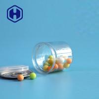 China 100ml Airtight Plastic PET Cans with EOE Lid for Salt Sugar Chocolate Beans for sale