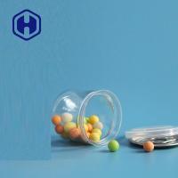 China 100ml Airtight Plastic PET Cans with EOE Lid for Salt Sugar Chocolate Beans for sale