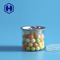 China 100ml Airtight Plastic PET Cans with EOE Lid for Salt Sugar Chocolate Beans for sale