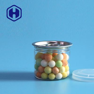 China 100ml Airtight Plastic PET Cans with EOE Lid for Salt Sugar Chocolate Beans for sale