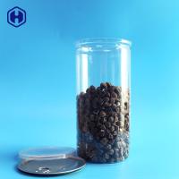 China 401# Aluminum Lid Clear Plastic Cans 1380ml for Popcorn Packaging - 99mm Diameter × 203mm Height for sale