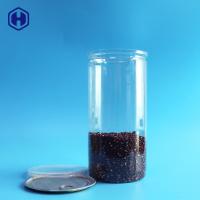 China 401# Aluminum Lid Clear Plastic Cans 1380ml for Popcorn Packaging - 99mm Diameter × 203mm Height for sale