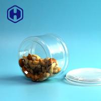 China 401# PET Canister 10oz 310ml Transparent Plastic Packaging for Seafood Tuna with EOE Lid for sale