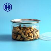China 401# PET Canister 10oz 310ml Transparent Plastic Packaging for Seafood Tuna with EOE Lid for sale