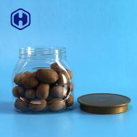 China 630ml Airless PET Plastic Jar with Crown Cap - 87mm Diameter Food Grade Packaging for Desserts & Nuts for sale