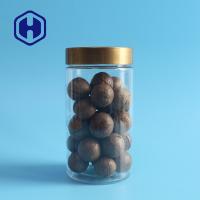 China Wholesale 540ml PET Plastic Jar Wide Mouth Leak Proof Screw Cap for Coconut Chips Snacks for sale