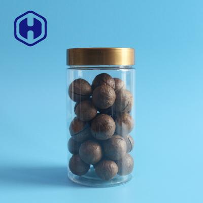 China Wholesale 540ml PET Plastic Jar Wide Mouth Leak Proof Screw Cap for Coconut Chips Snacks for sale