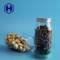 China Wholesale 400ml Clear PET Plastic Jar Leak Proof Airtight for Candy Nuts 125mm Height for sale