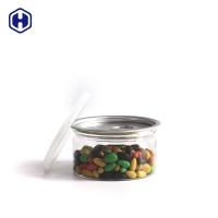 China EOE 211# 38mm Height 100ml PET Plastic Tuna Can for 3.5g Dry Herb Storage with Airtight Seal for sale