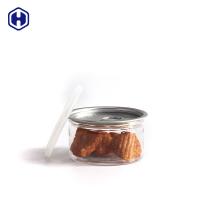 China EOE 211# 38mm Height 100ml PET Plastic Tuna Can for 3.5g Dry Herb Storage with Airtight Seal for sale