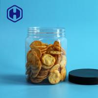 China 630ml 21.5oz Hexagon Plastic Container Oatmeal Cornmeal Lollipop Veggie Chips Packaging for sale
