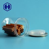 China 250ml 209# PET Plastic Can with Aluminum Easy-Open Lid for Peanuts Powder Packaging - 62.5mm Diameter for sale