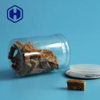 China 300# 360ml Clear Plastic Food Can with Easy-Open Lid - 72.9mm Diameter PET Container for Dry Fruits & Vegetables for sale