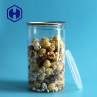 China 1130ml 401 Long Round EOE Transparent Plastic Tubs Popcorn Packaging Containers for sale