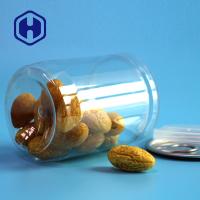 China Empty Transparent Plastic Can Packaging 280ml Small Sea Food Fish Shrimp Pickle for sale