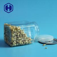China EOE Disposable Plastic Food Cans 450ml Square PET Food Grade BPA Free Wholesale for sale