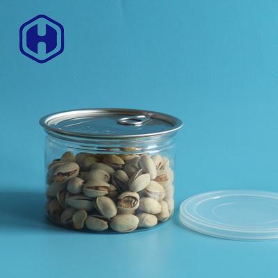 China 420ml PET Plastic Can with Lid for Fish Seafood Packaging - 65.3mm Diameter Food Grade Container for sale