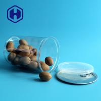 China 950ml 401 Long PET Plastic Popcorn Packaging Containers BPA Free Transparent for sale