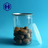 China 950ml 401 Long PET Plastic Popcorn Packaging Containers BPA Free Transparent for sale