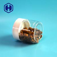 China Supermarket Canned Food Packaging 400ml Round Plastic PET Stackable Can for sale