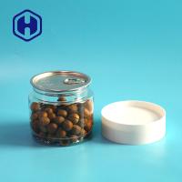 China Supermarket Canned Food Packaging 400ml Round Plastic PET Stackable Can for sale