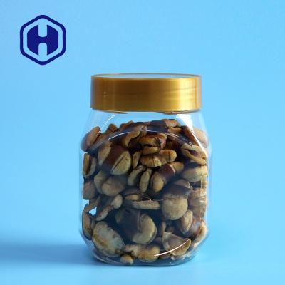 China BPA Free 300ml 10oz Clear PET Plastic Jar for Peanut Butter Food Grade for sale