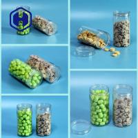China 8.5oz Leak Proof Plastic Jar Bonbon Sweets Small Packaging 250ml for sale