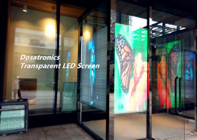 China High Brightness Transparent LED Display P5 mm Stage LED Screens 6500 NIts for sale