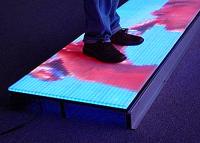China P6.25mm LED Dance Floor Tiles , Full HD SMD3528 Waterproof LED Screen for sale