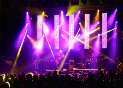 China Rental SMD 3 In 1 Curtain LED Display P10 Outdoor LED Screen 7000cm/d for sale