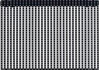 China Outdoor Full Color Waterproof 1R1G1B LED Curtain Screen P16 LED Display for sale