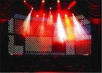 China Lightweight Slim IP68 RGB P10mm LED Curtain Screen Rental 500X1000mm for sale