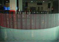 China High Brightness Slim Curved P6 Flexible LED Screen For Bus Station / Schools for sale