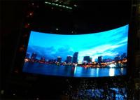 China High Refresh Rate Full Color SMD 3 in 1 P5 Curved LED Display With CE & ROHS for sale